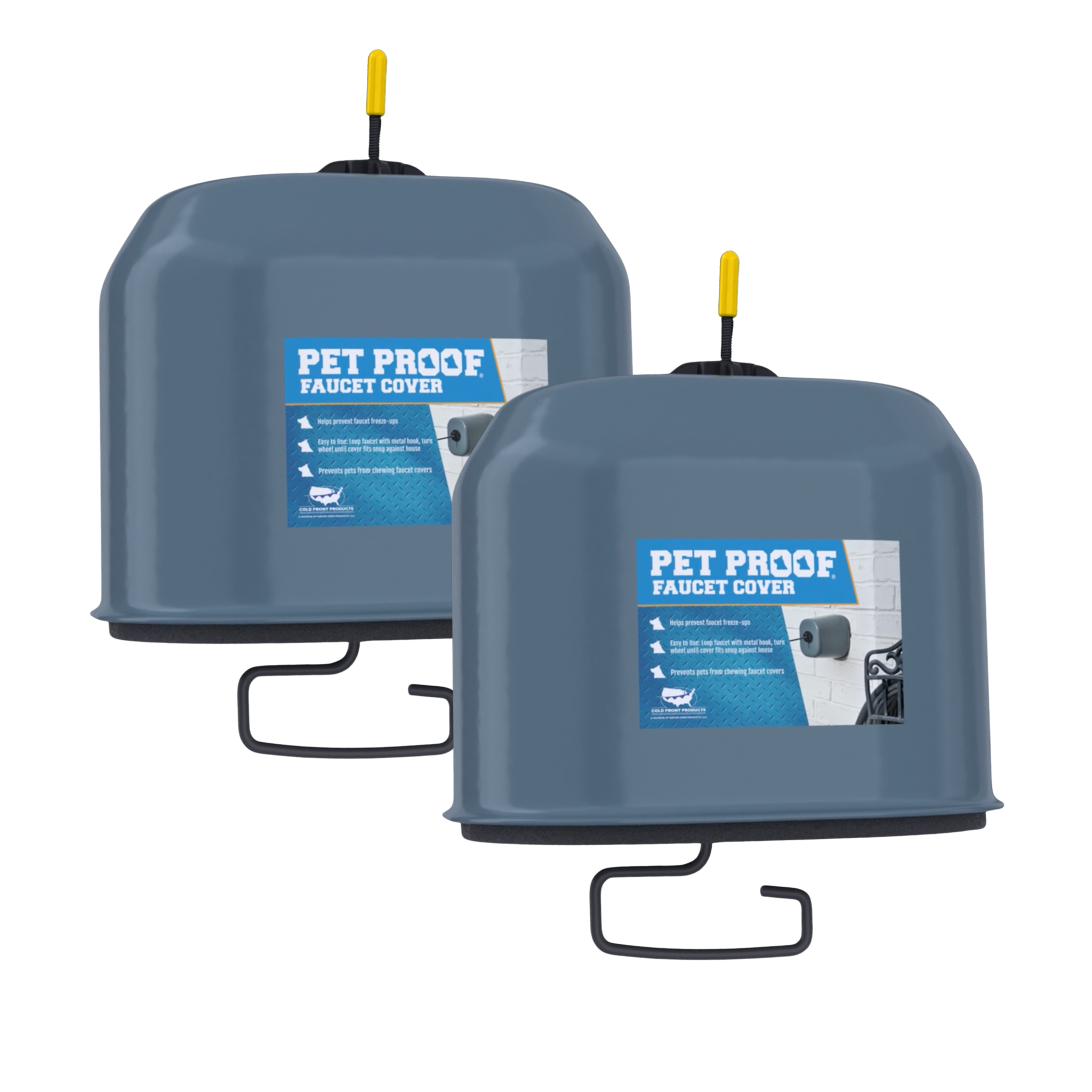 2 Pack Pet Proof Faucet Cover – Cold Front Products